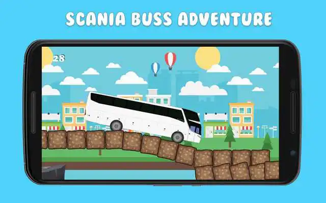Scania Buses adventure online game with UptoPlay