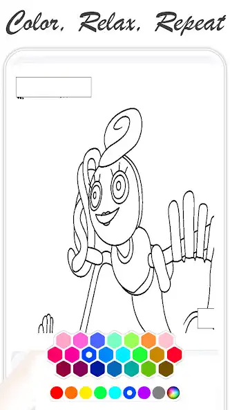Scary Mommy Long Legs Coloring online game with UptoPlay