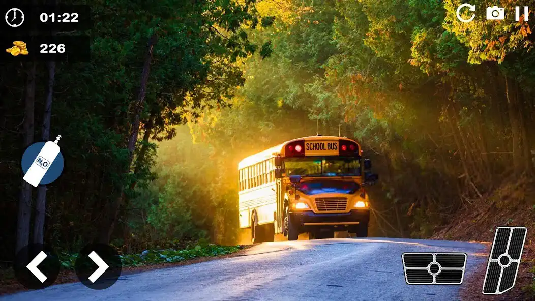 School Bus Games Simulator online game with UptoPlay