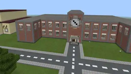 School maps for MCPE online game with UptoPlay
