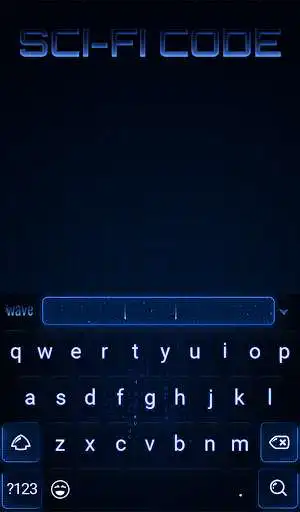 Sci Fi Code Animated Keyboard + Live Wallpaper online game with UptoPlay