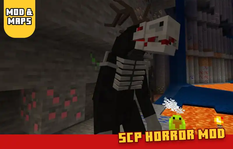 SCP Horror Map and Mods MCPE online game with UptoPlay