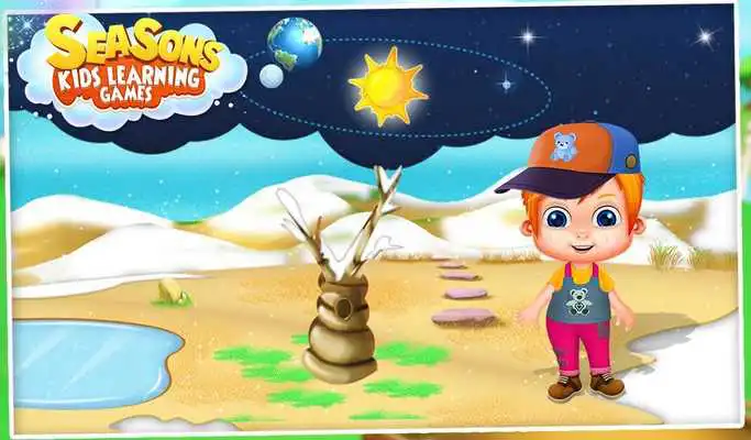 Seasons Kids Learning Games online game with UptoPlay