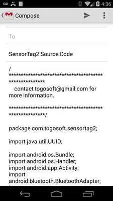 SensorTag BLE App with Code online game with UptoPlay
