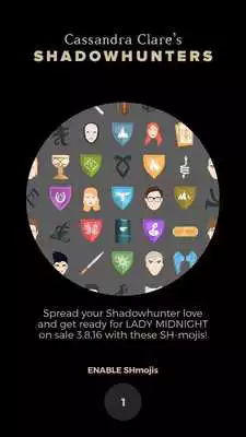 SHADOWHUNTERS Emoji Keyboard online game with UptoPlay