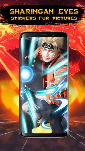 Sharingan Eyes Stickers online game with UptoPlay