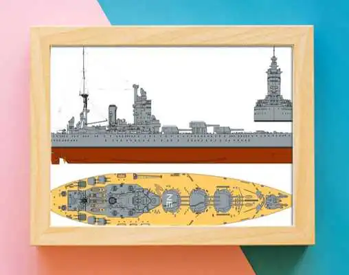 Ship Design Drawing Complete online game with UptoPlay
