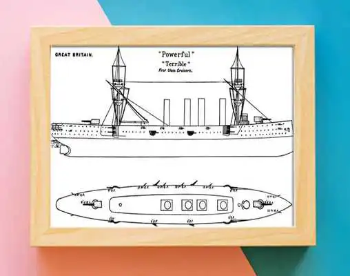 Ship Design Drawing Complete online game with UptoPlay