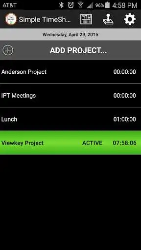 Simple TimeSheet online game with UptoPlay