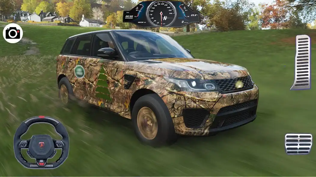 Simulator Range rover SVR online game with UptoPlay