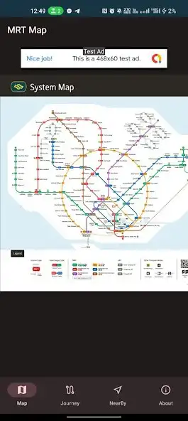 Singapore MRT LRT Route MAP online game with UptoPlay