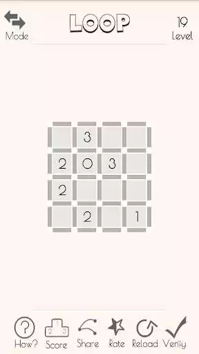 SlitherLink Loop Levels online game with UptoPlay