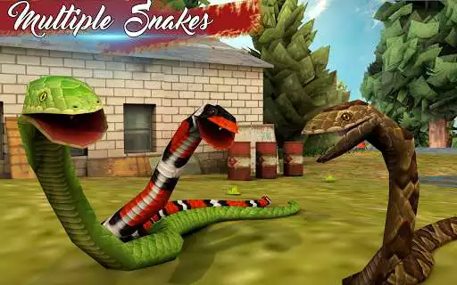 Snake Simulator 2020: Anaconda Snake Attack Games online game with UptoPlay