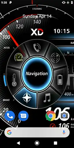 Speedometer Car Dashboard Video Wallpaper online game with UptoPlay