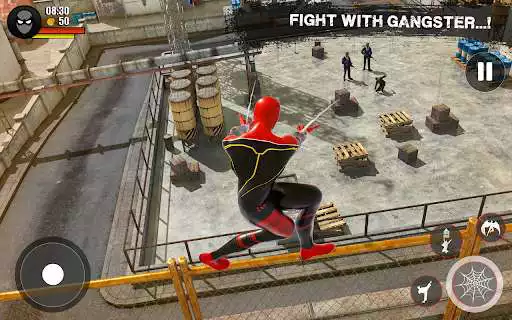 Spider Rope Hero- Spider Games online game with UptoPlay