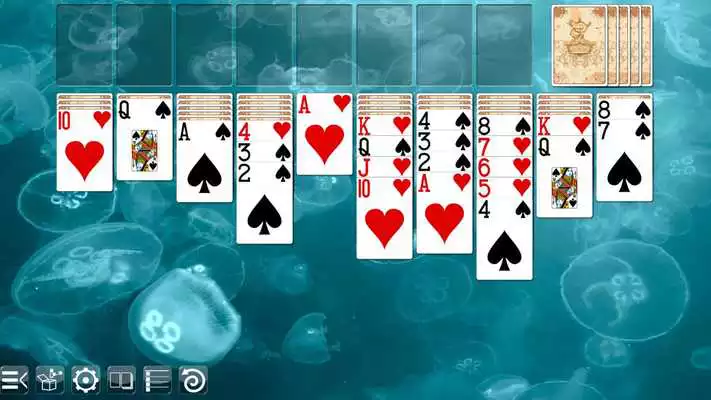 Spider Solitaire Free online game with UptoPlay