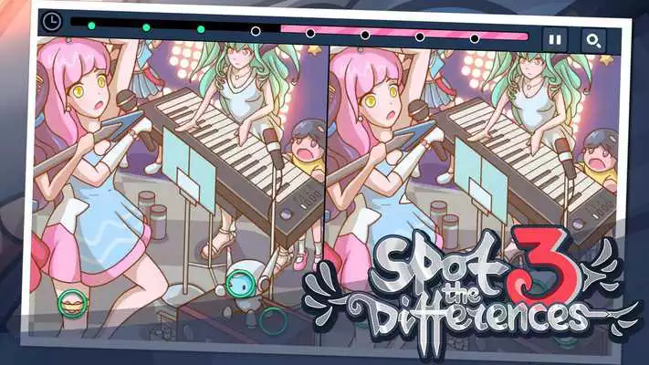 Spot The Differences 3 online game with UptoPlay