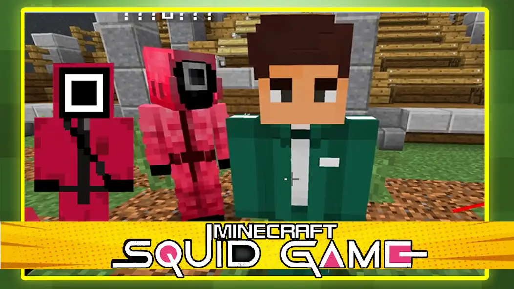 Squid game in Minecraft online game with UptoPlay