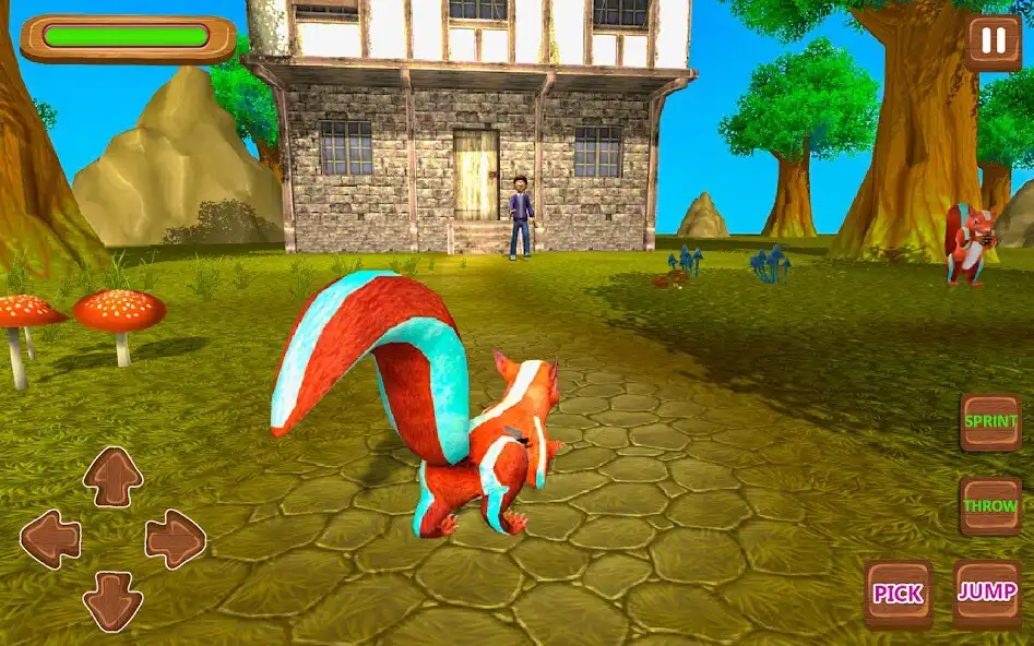 Squirrel Flying Simulator Family Game online game with UptoPlay