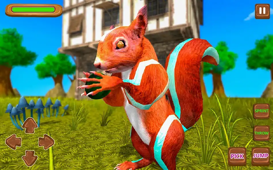 Squirrel Flying Simulator Family Game online game with UptoPlay