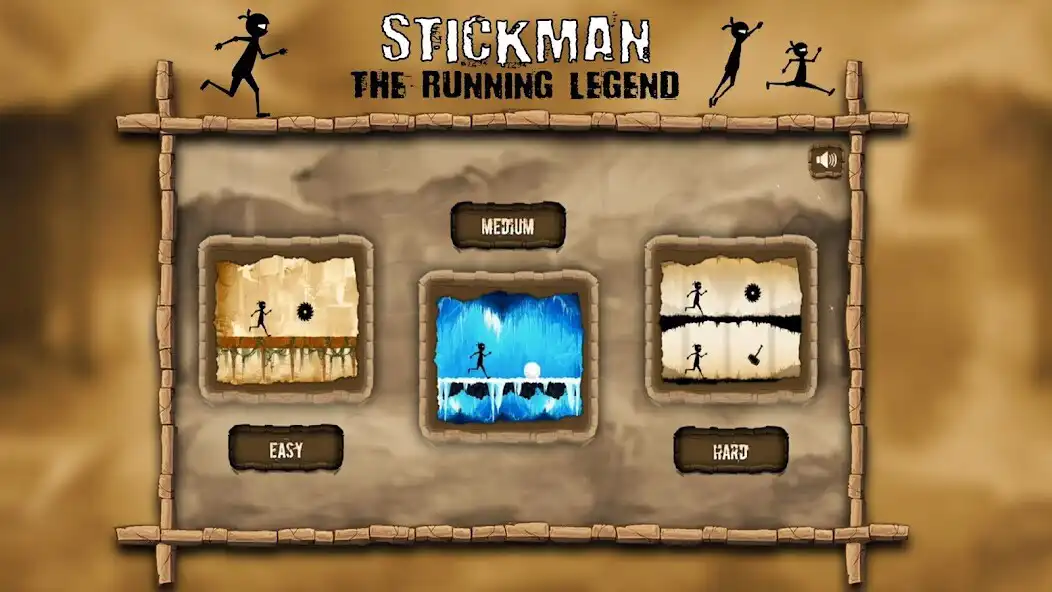 StickMan - The Running Legend online game with UptoPlay
