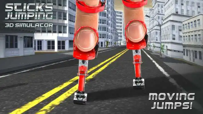 Sticks Jumping 3D Simulator online game with UptoPlay