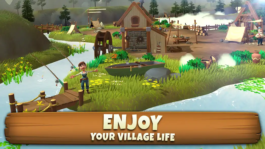 Sunrise Village: Farm Game online game with UptoPlay
