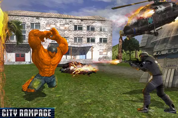 Super Monster Hero Prison War online game with UptoPlay