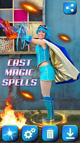 Super Powers Photo Editor online game with UptoPlay
