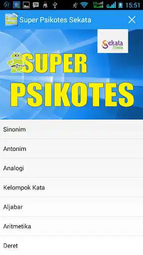 SuperPsikotes Sekata online game with UptoPlay
