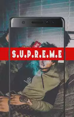 Supreme wallpaper 4K online game with UptoPlay