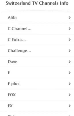 Switzerland TV Channels Info online game with UptoPlay