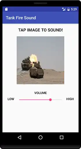 Tank Fire Sound online game with UptoPlay