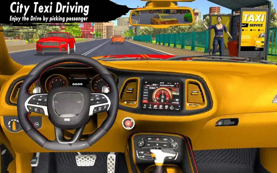 Taxi Driving Game Car Game online game with UptoPlay