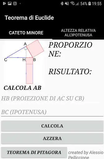 Teorema di Euclide online game with UptoPlay