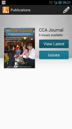 The CCA Journal magazine online game with UptoPlay