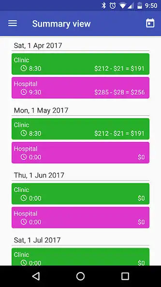 Timesheet History online game with UptoPlay