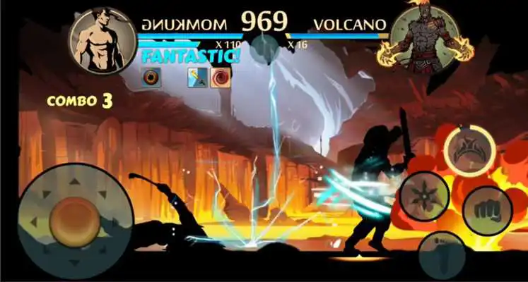 Tips Shadow Fight 2 Shadow Fight online game with UptoPlay