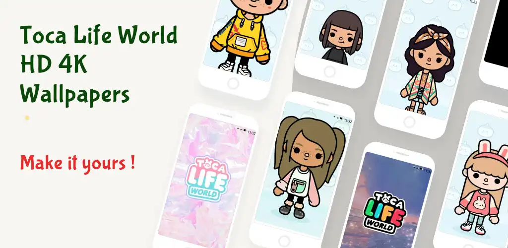 Toca Life Wallpapers World HD online game with UptoPlay