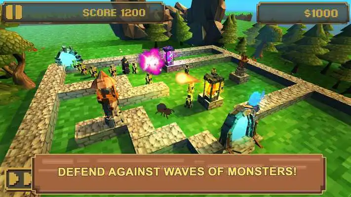 Tower Defense Craft online game with UptoPlay