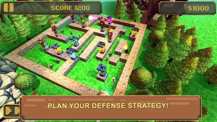 Tower Defense Craft online game with UptoPlay