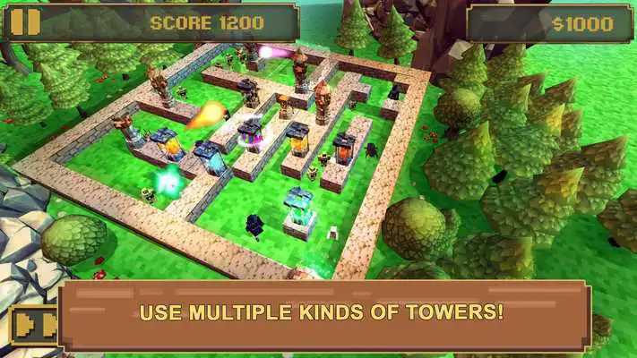 Tower Defense Craft online game with UptoPlay
