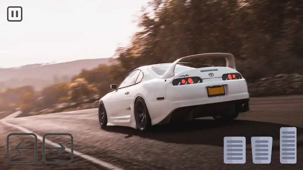 Toyota Supra - Turbo Drift 3d online game with UptoPlay