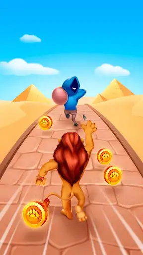 Treasure Run : Egypt online game with UptoPlay