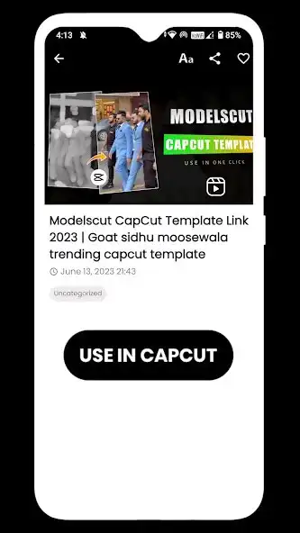 Trending CapCut Template online game with UptoPlay
