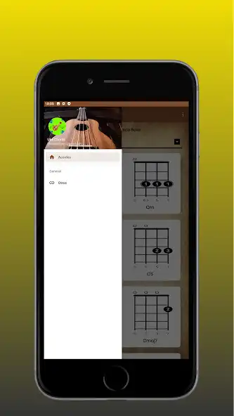 Uke Chords Acordes de Ukelele online game with UptoPlay