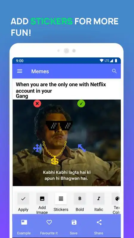 Ullu: Indian Meme Generator, Hindi and Tamil Memes online game with ...