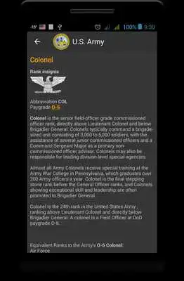 US military ranks online game with UptoPlay