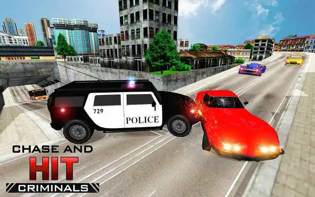 US Police Simulator Crime City Cop Car Driving online game with UptoPlay