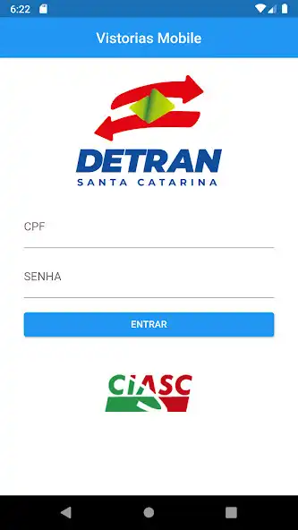 Vistorias Mobile Detran/SC online game with UptoPlay